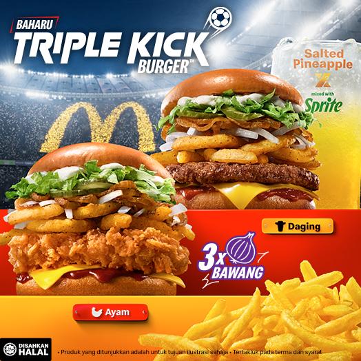 McDonald's Malaysia | Layan match FIFA dengan Triple Kick Burger™