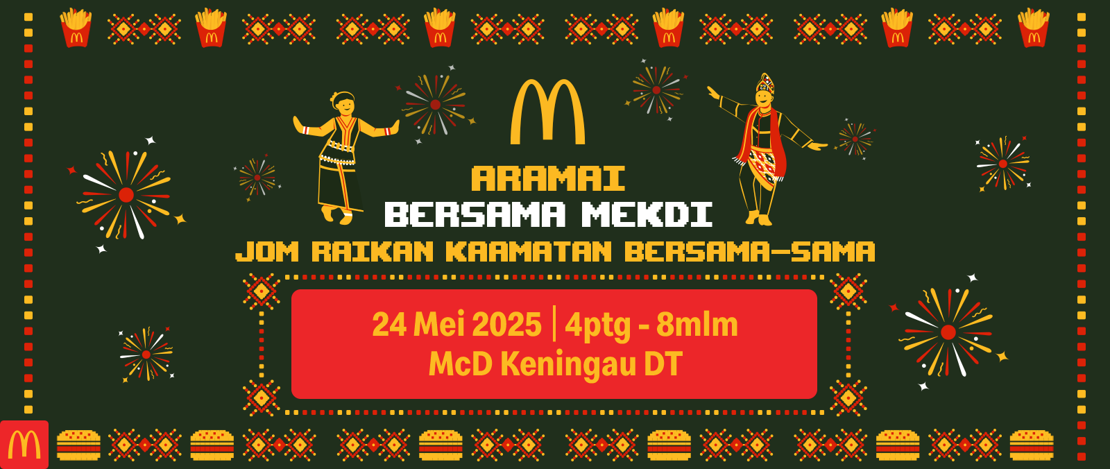 McDonald's Malaysia | Raikan Kesyukuran, Aramai Bersama Mekdi