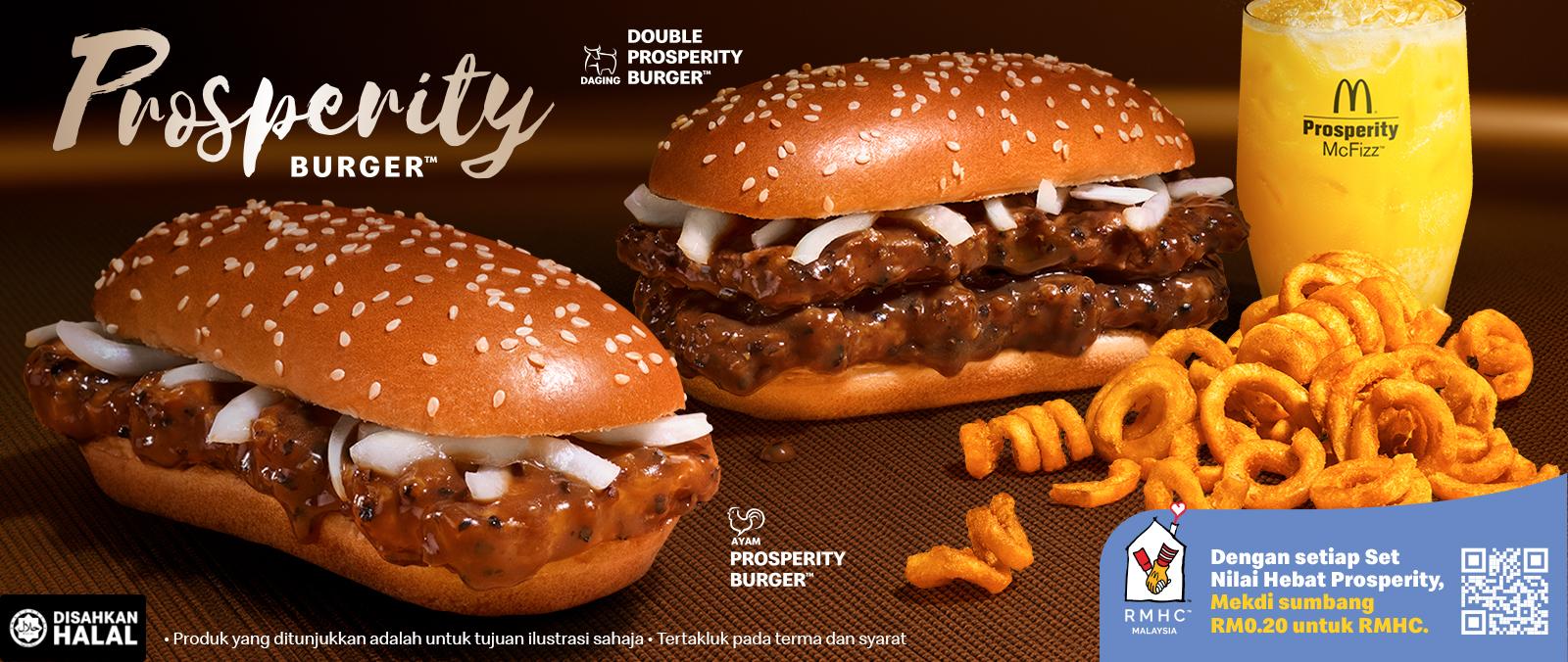 McDonald's Malaysia | Prosperity Burger™ Kembali Dengan Lebih Makna